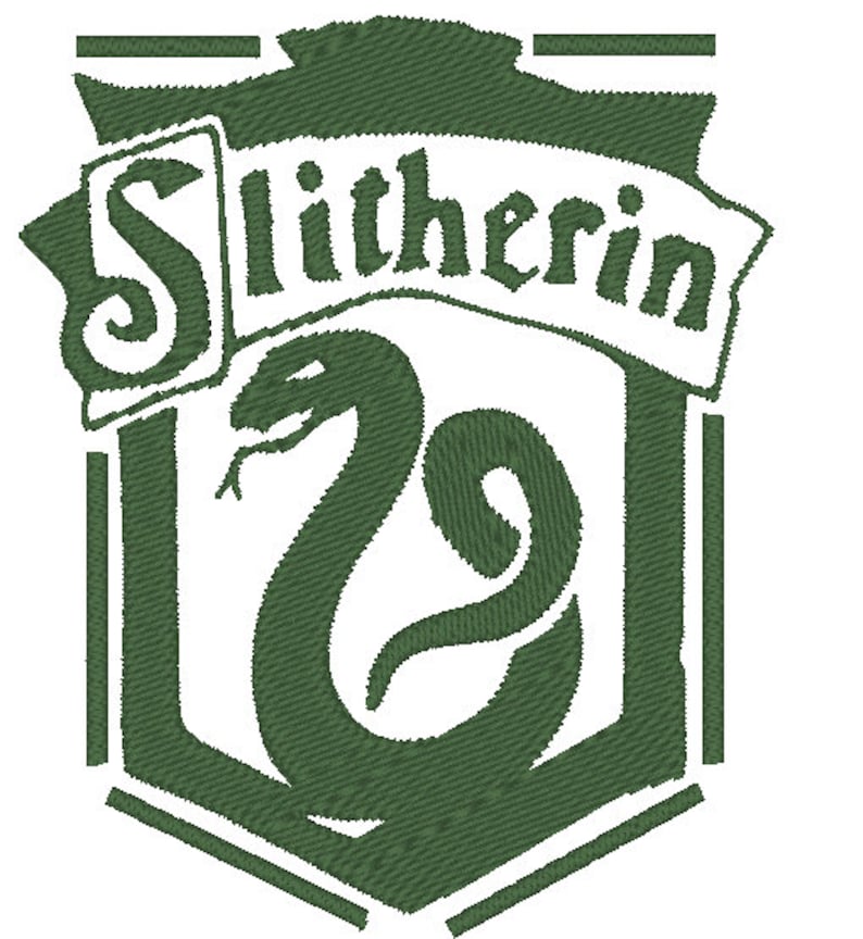 Snake Badge Fantasy Digital Embroidery Design Variety of Machines - Etsy