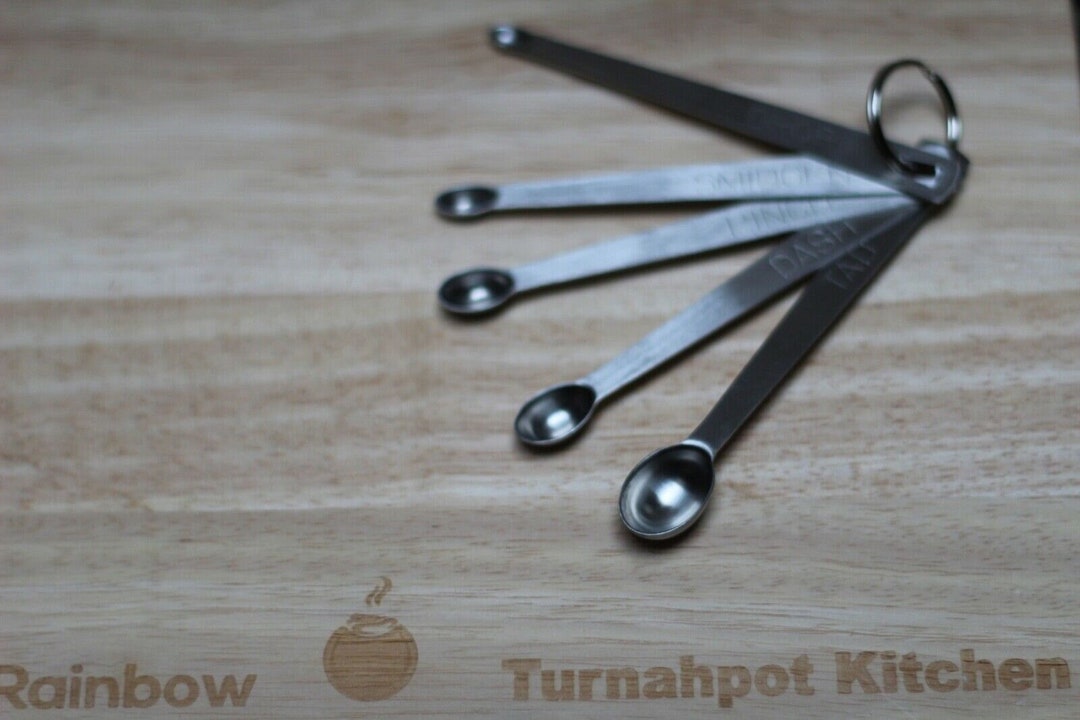 Tad Dash Pinch Smidgen Measuring Spoons UK Pricing - Etsy UK