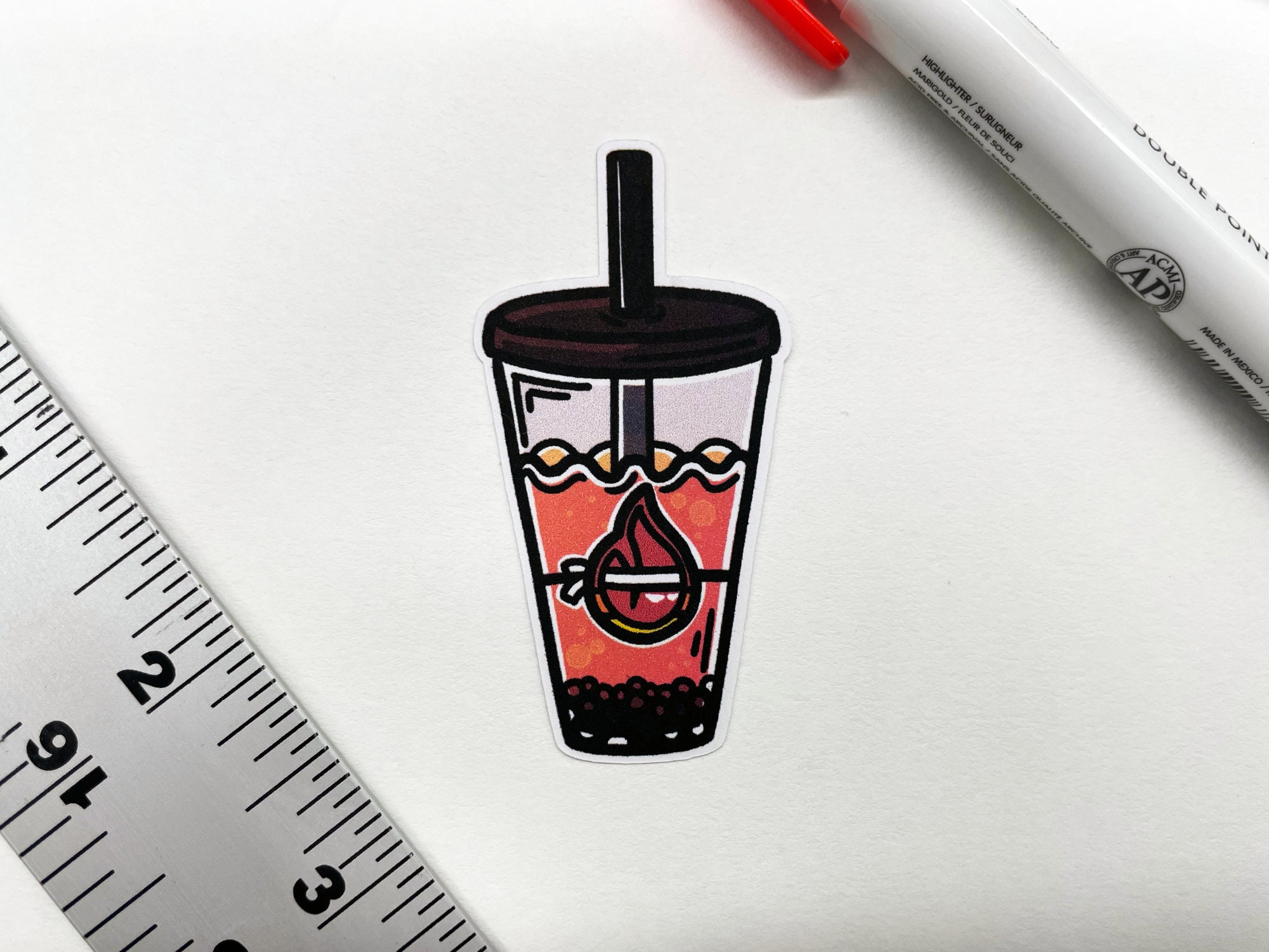 Dream SMP Boba Tea DTQK Stickers crew Boys Handmade Gift - Etsy Israel