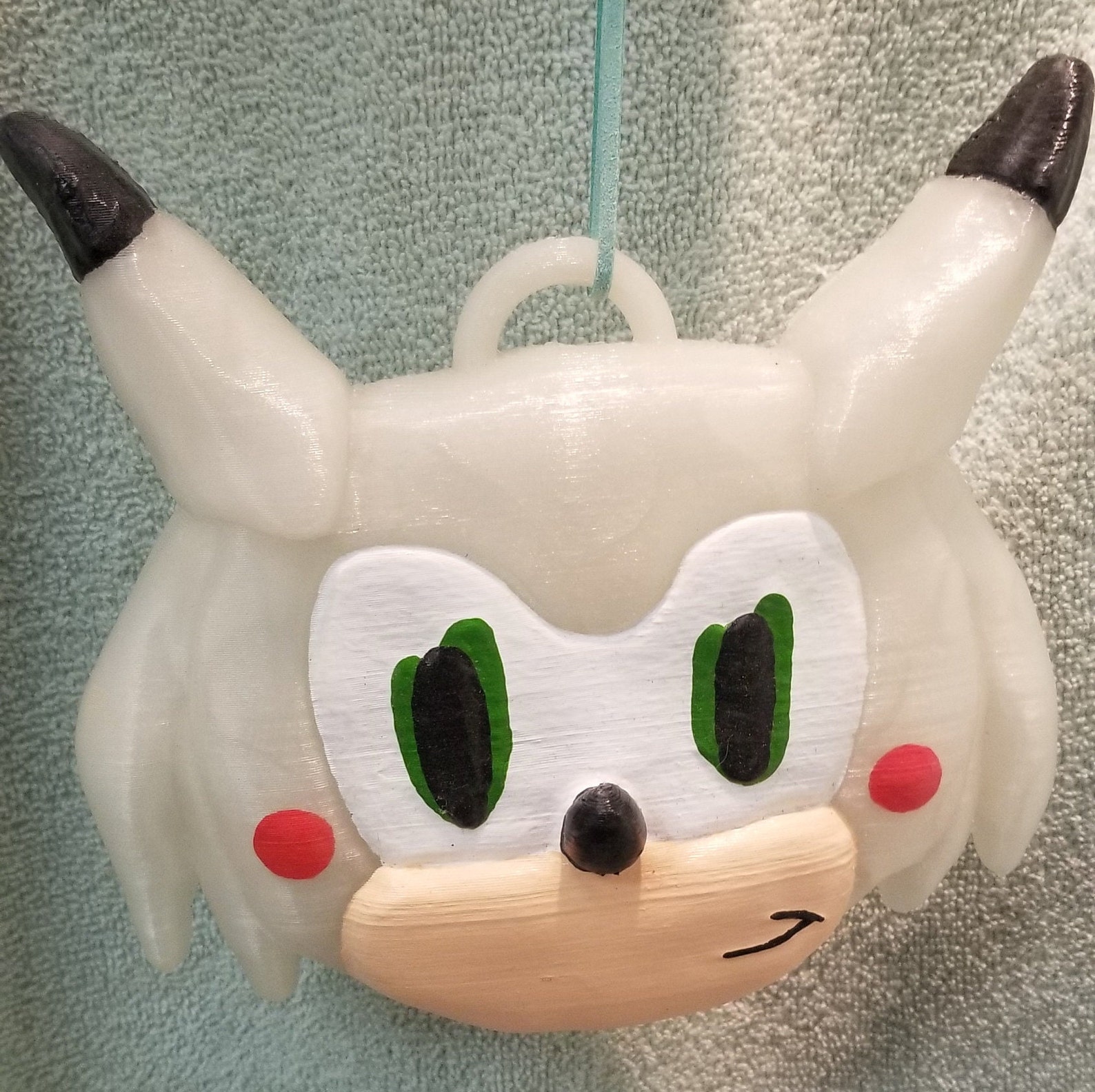3d Printed Sonichu Medallion - Etsy