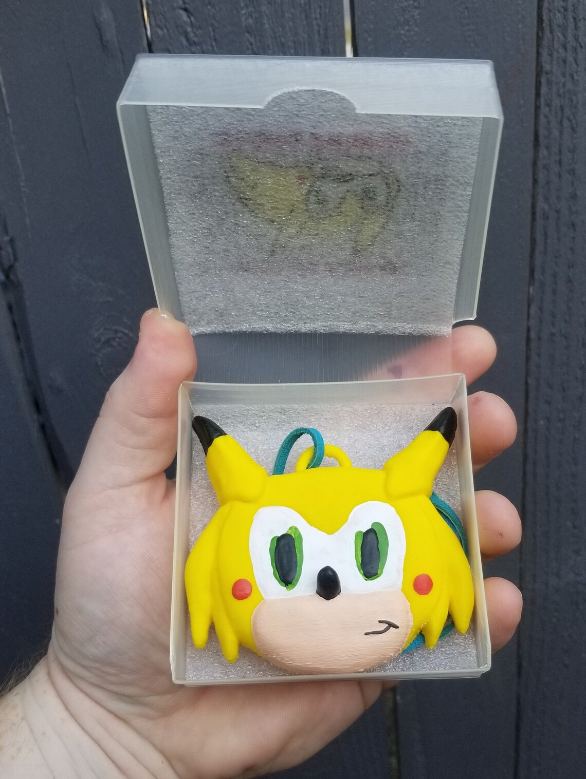 3d Printed Sonichu Medallion | Etsy