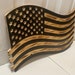 Wooden American Flag Black Wavy Flag US WAVY FLAGS Wavy - Etsy