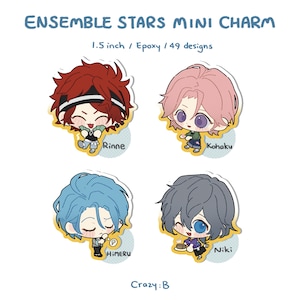 Ensemble Stars Enstars Boy Idol Game Mini Phone Charm [starpro/cospro ...