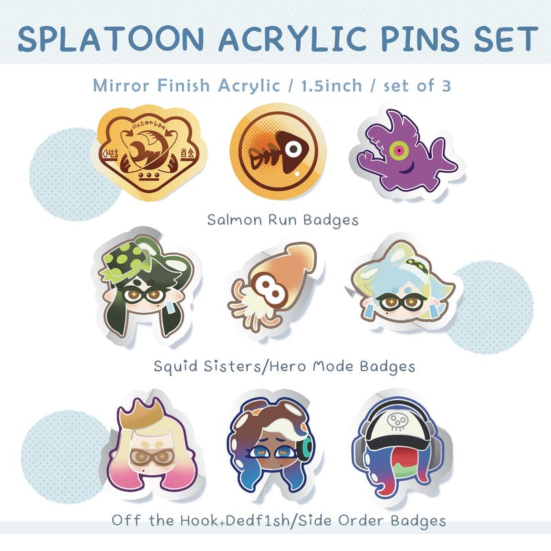 Splatoon Patch - Etsy