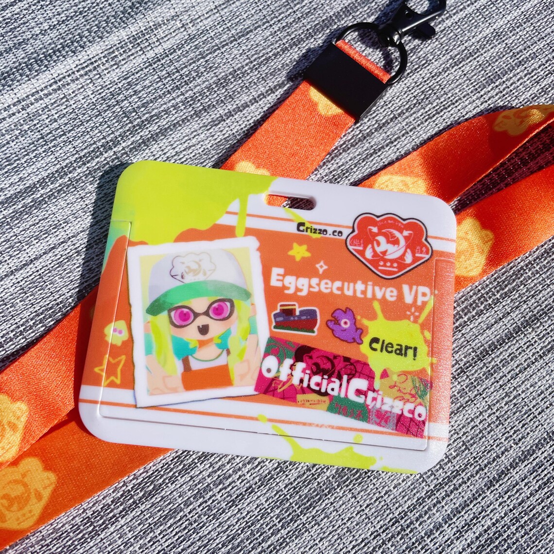Splatoon Inkling Octoling Side Order Agent 8 Salmon Run Grizzco Card ...