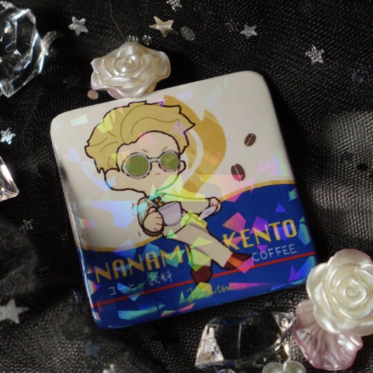 JJK Teachers and Student Holographic Square Pin - Etsy Australia