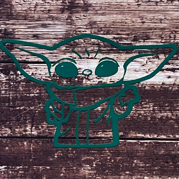 Grogu Decal - Etsy