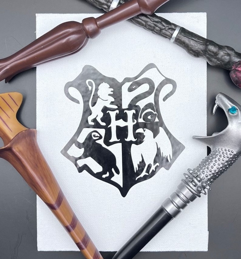 Wizarding School Crest Vinyl Decal - Etsy