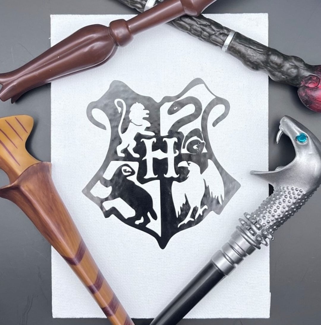 Harry Potter Themed Vinyl Decal Bundle Black and House Colors - Etsy
