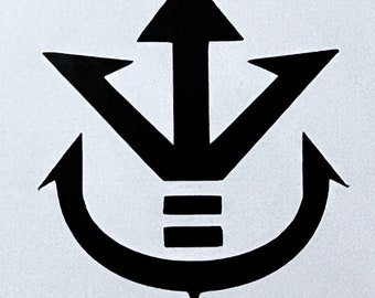 Vegeta Family Crest - Etsy