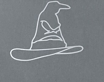 Sorting Hat Decal - Etsy