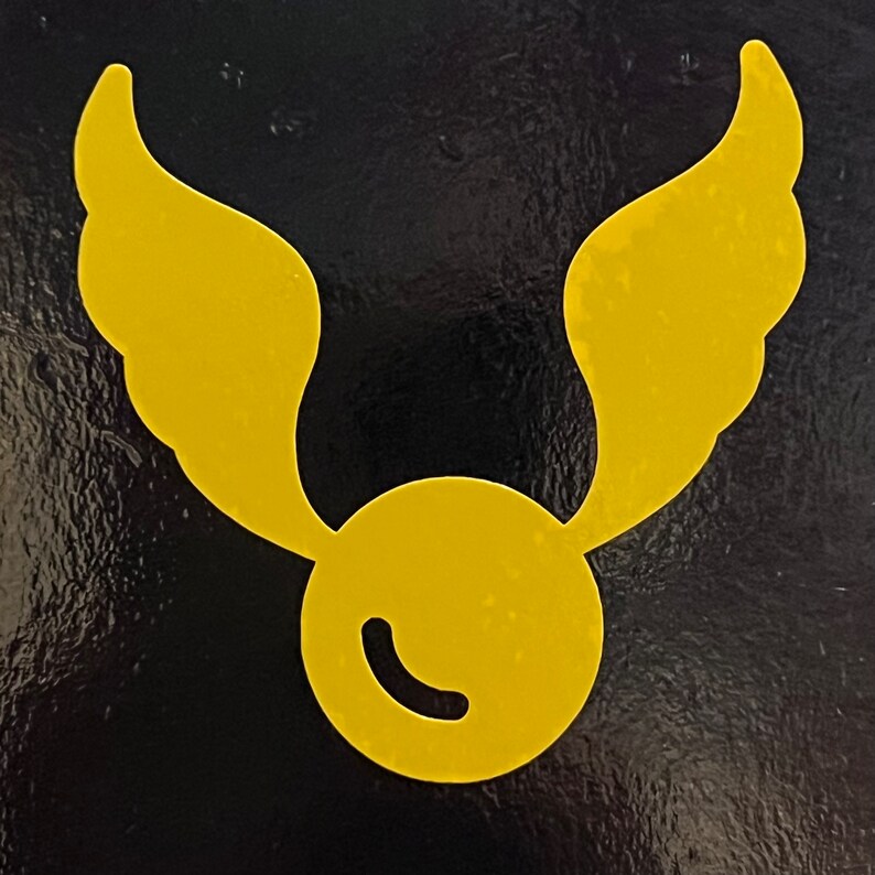 Harry Potter Snitch Vinyl Decal - Etsy