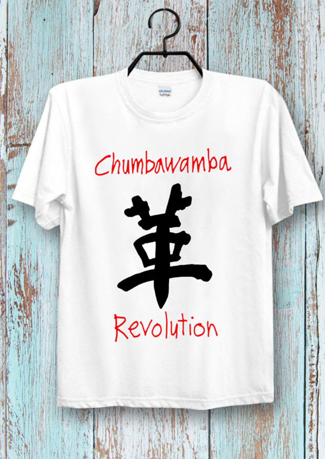 Chumbawamba T Shirt Revolution T Shirt Cool Ideal Tee Top for Ladies ...