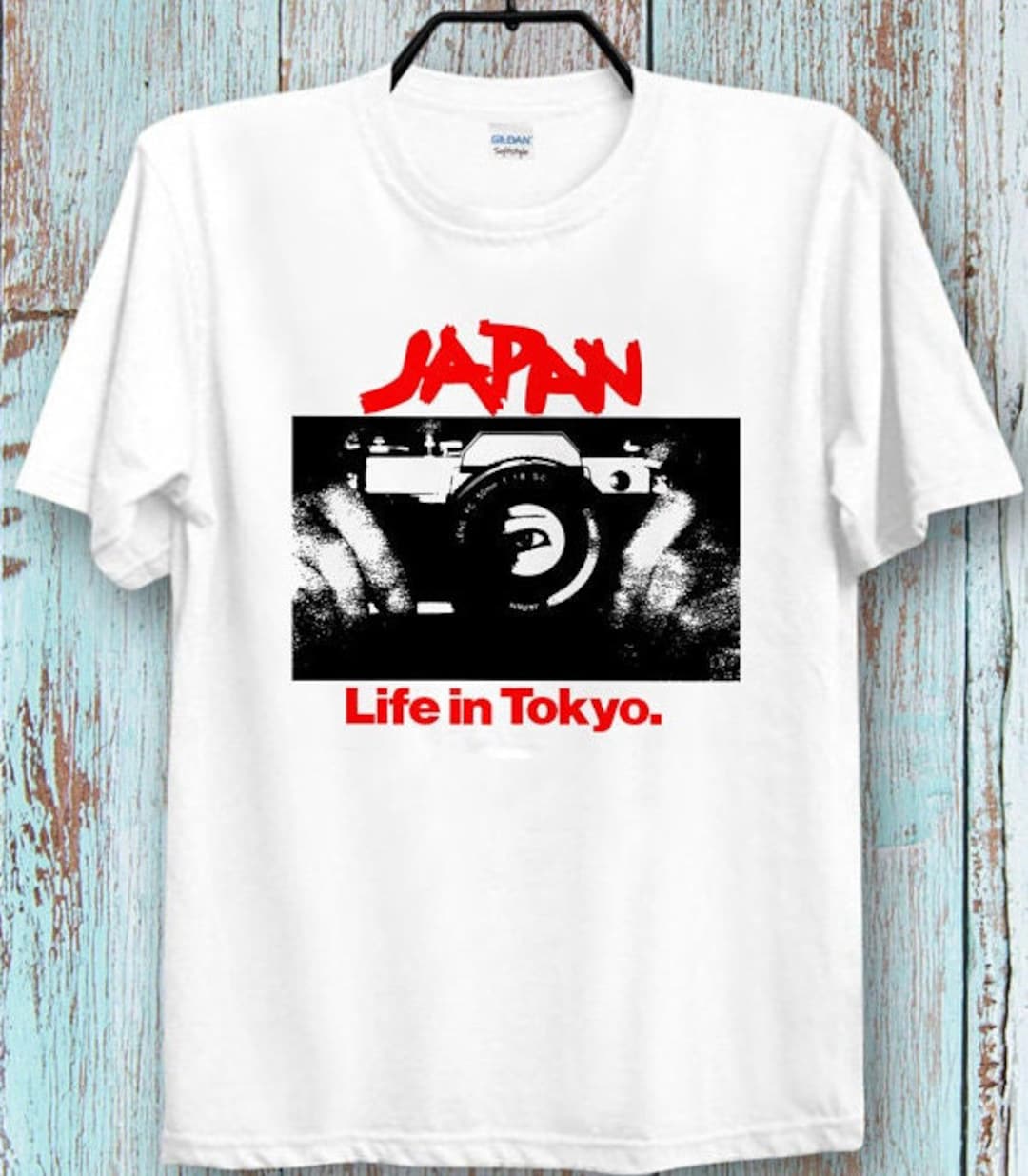 Japan Life in Tokyo Pop Band T Shirt Japanese Anime T Shirt Tee Top ...