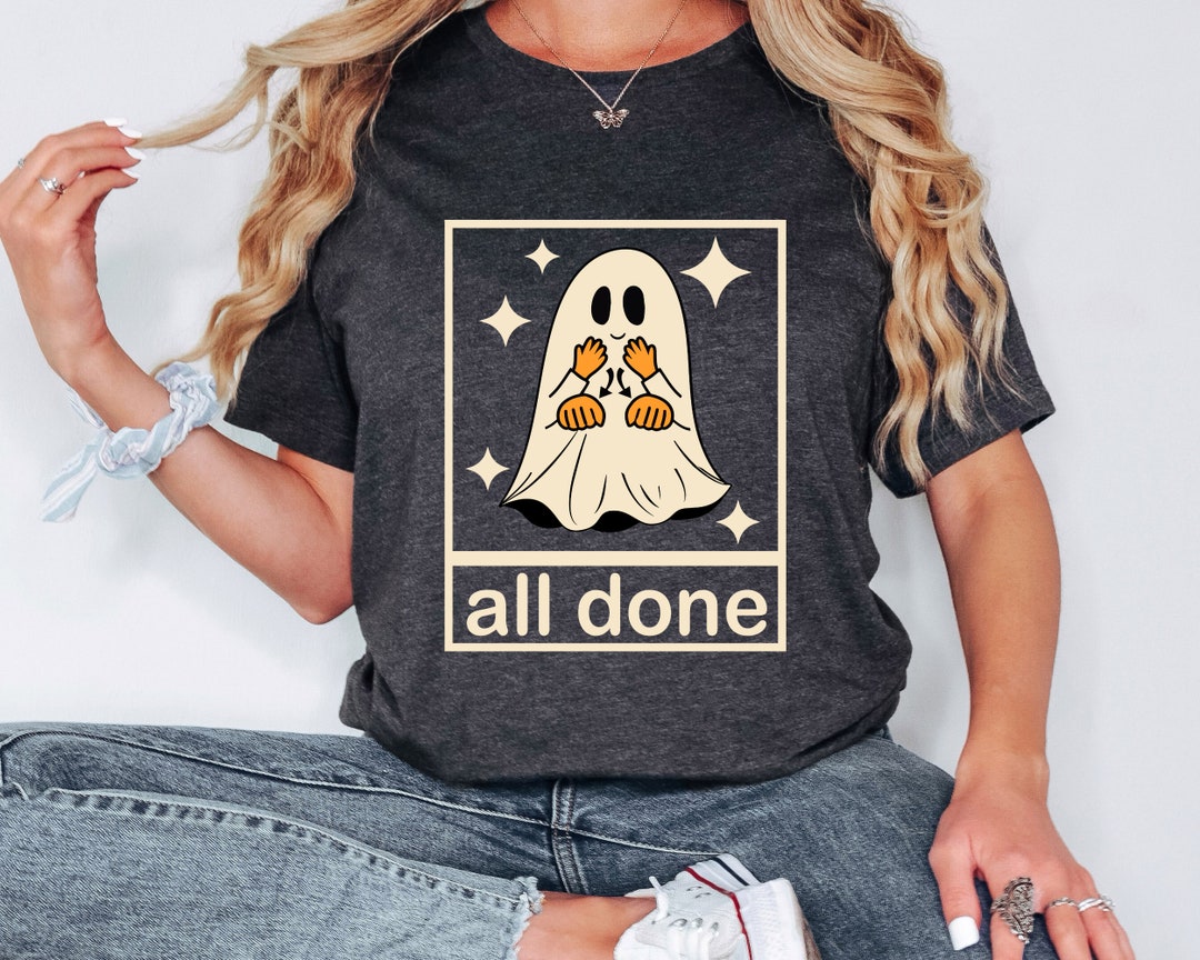 All Done Sign Language Speech Pathology Aac Sped Teacher, Halloween ...