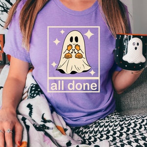 All Done Sign Language Speech Pathology Aac Sped Teacher, Halloween ...