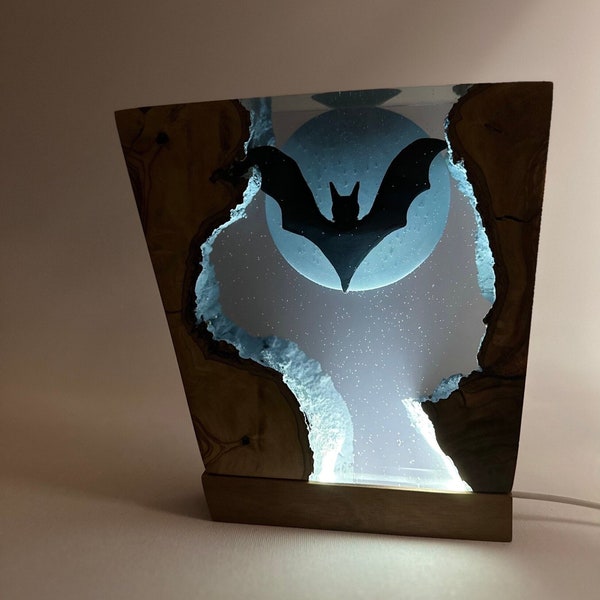 Bat Lamp - Etsy