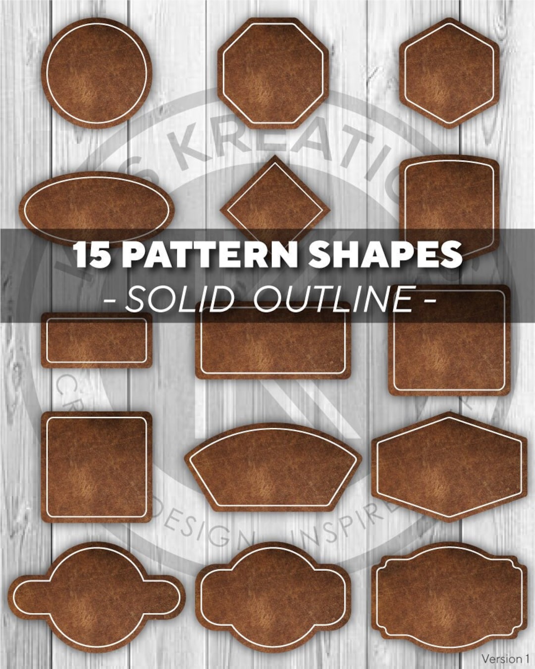 Leather Patch SVG | Solid Outline Collection | Leather Hat | Patch Hat ...
