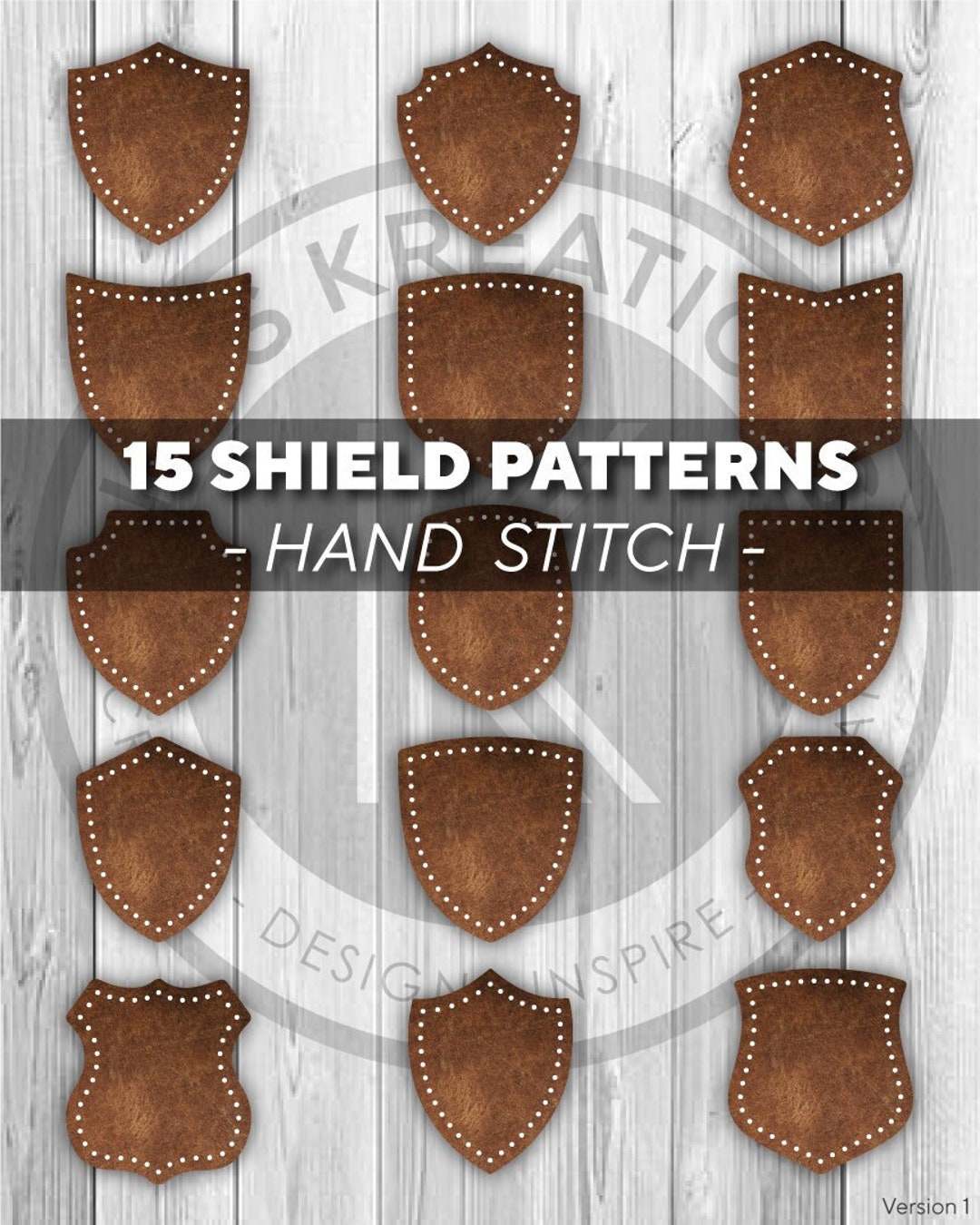 Leather Patch SVG | Hand Stitch Collection | Leather Hat | Patch Hat ...