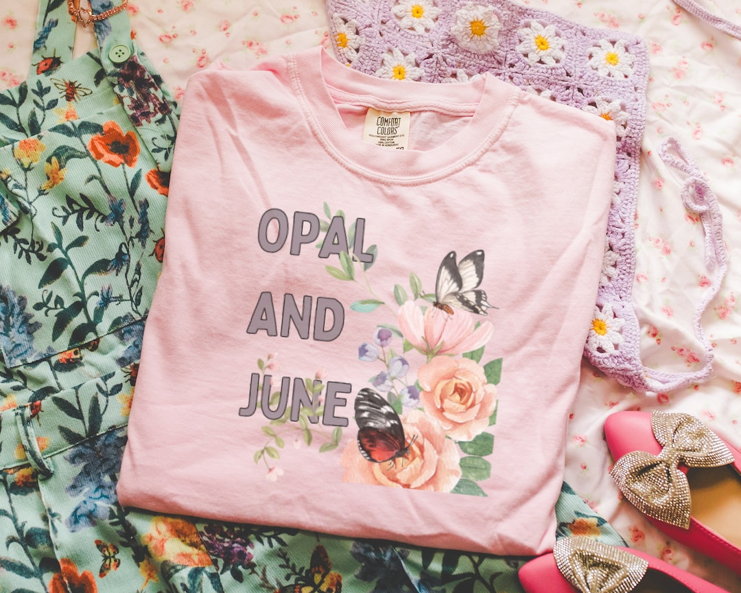 Blossom Shirt Mockup: Colorful Photo of Blossom Comfort Colors® 1717 ...