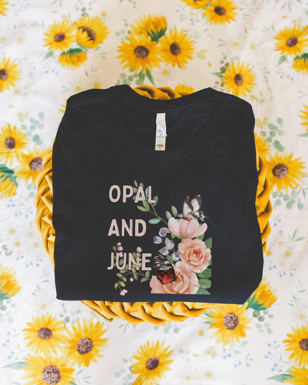 Black Shirt Mockup: Colorful Photo of Black Bella Canvas 3001 Tee ...