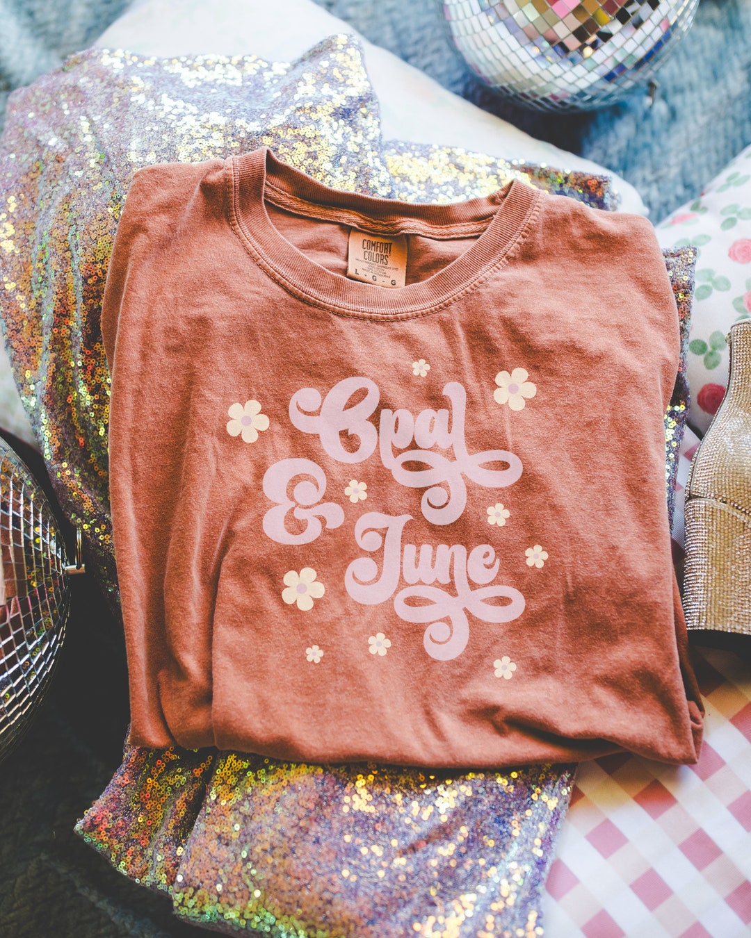 Yam Shirt Mockup: Colorful Photo of Yam Comfort Colors® 1717 Tee Shirt ...