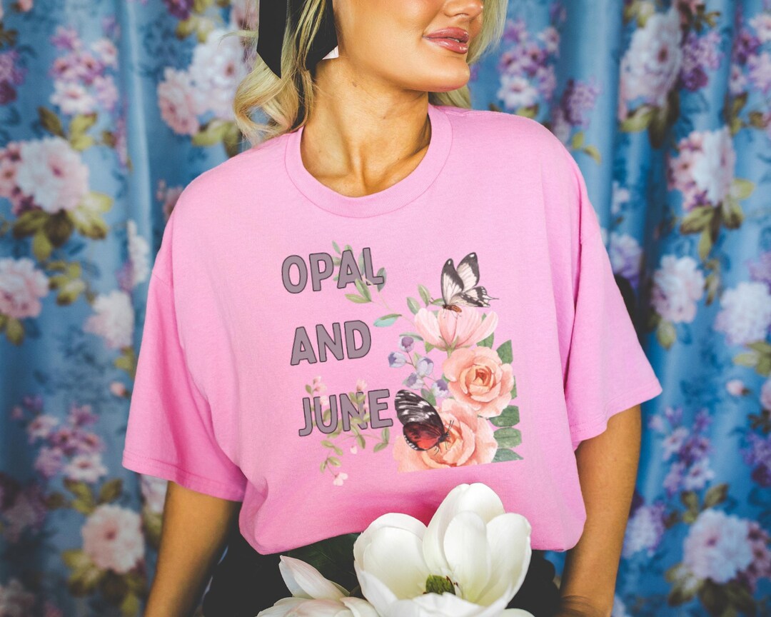 Azalea Shirt Mockup: Colorful Photo of Model Wearing Azalea Gildan Tee ...