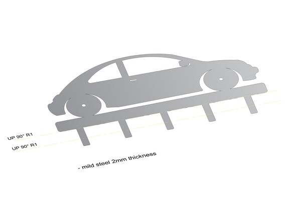 DWG Dxf File for Laser Cut Key Hanger Honda S2000 DIY Cut | Etsy