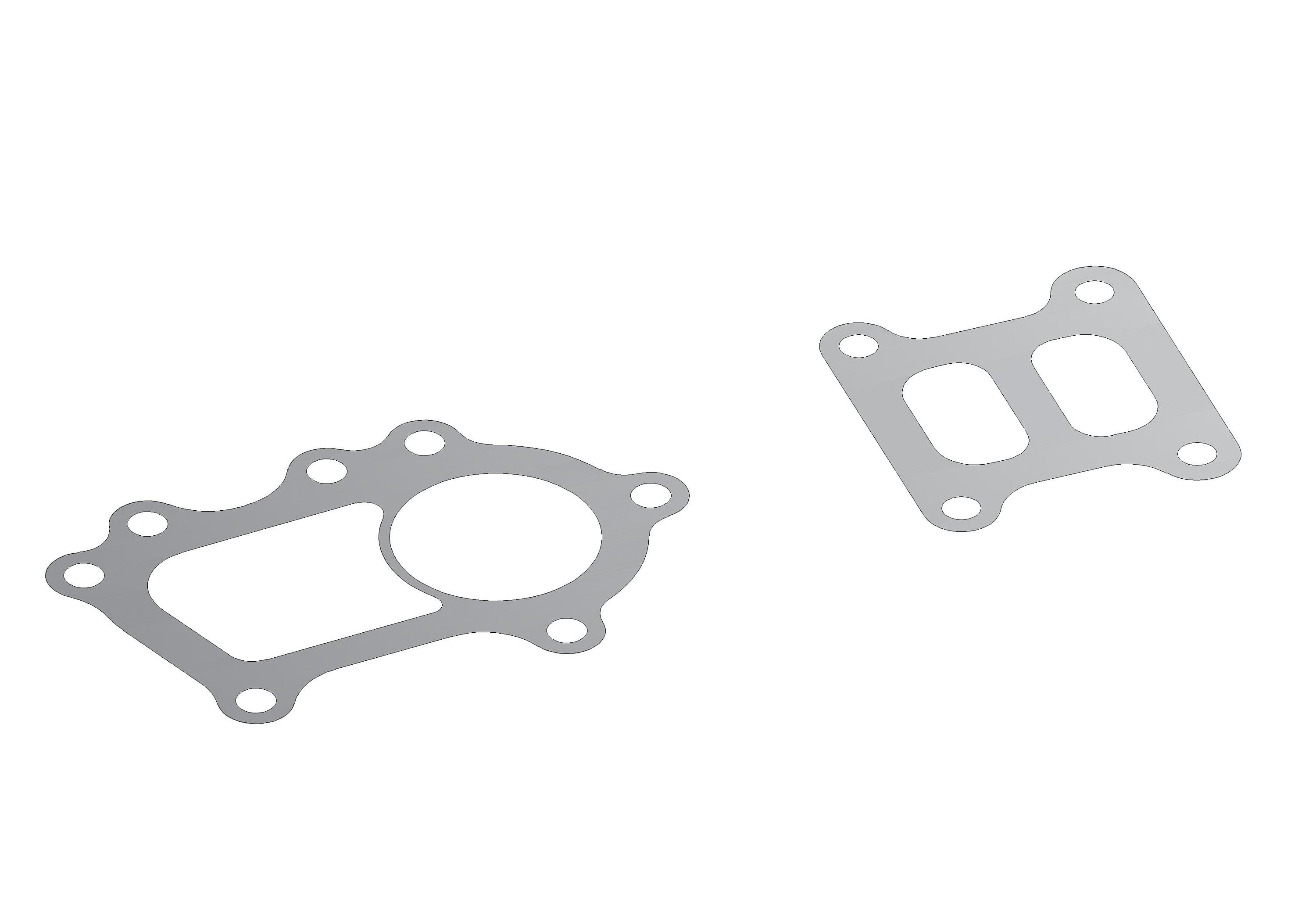 Flanges Drawings TOYOTA 3SGTE Celica ST185 ST205 GT4 Twin Entry CT26 ...