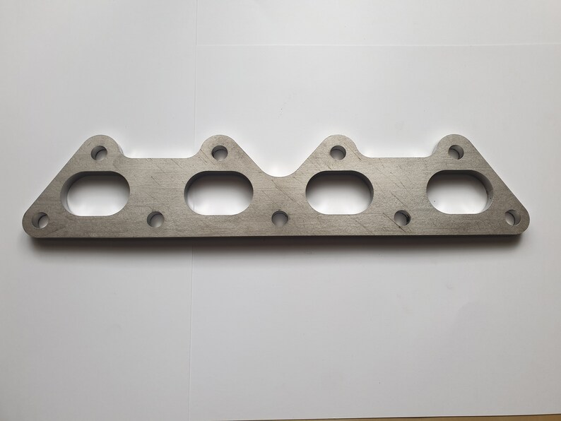 Dwg / Dxf Digital File - Exhaust Manifold Flange for 4G63 Mitsubishi ...