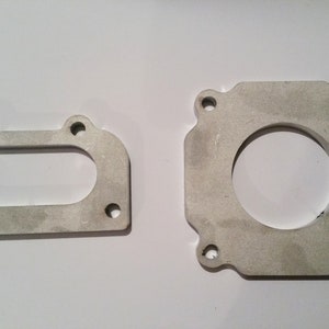 Dwg / Dxf Digital File - Eaton M62 Compressor Flanges Mounting Kit for ...