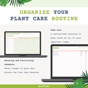 Plant Spreadsheet House Plant Tracker Plant Care Googlesheets Plant ...