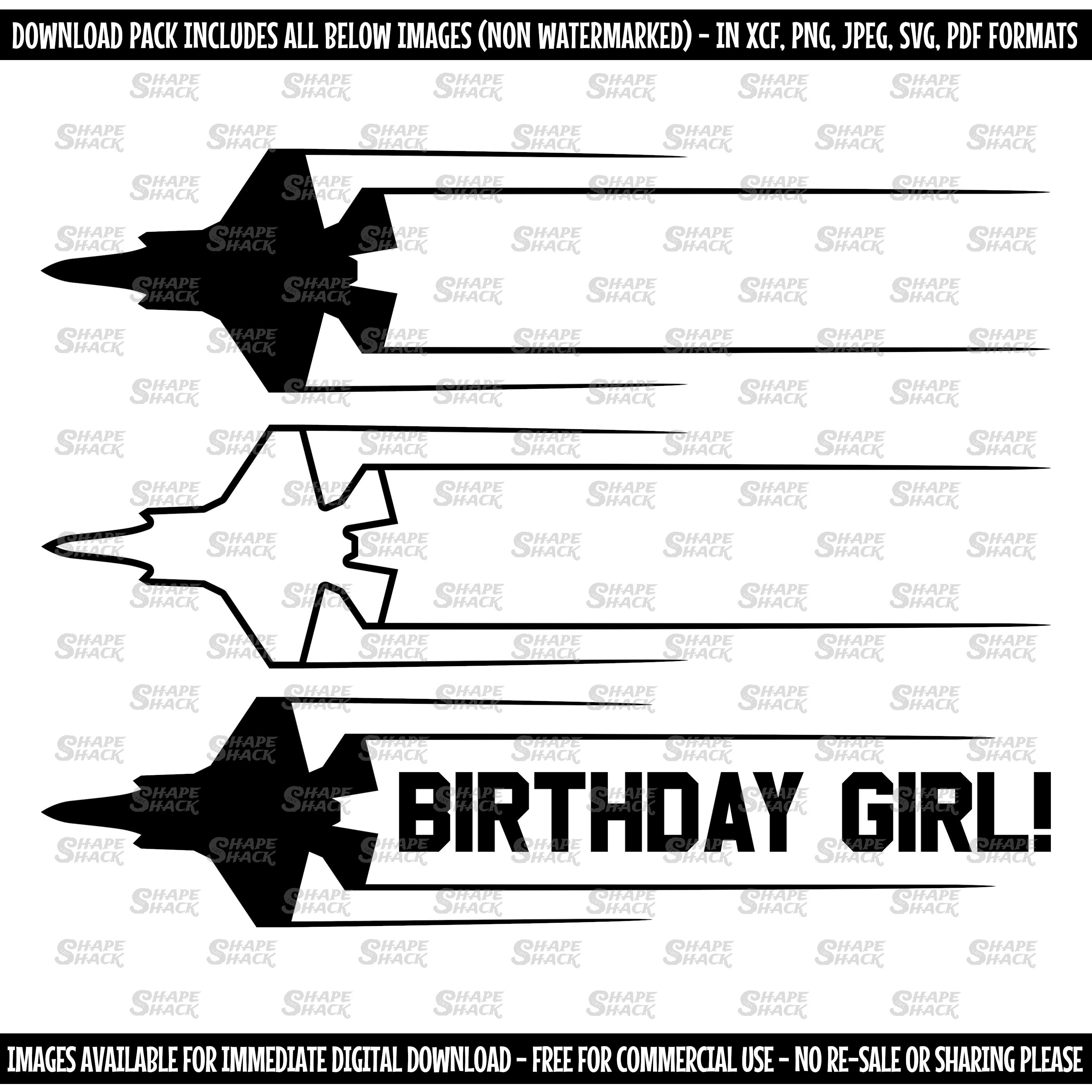 Fighter Jet Name Frame | Plane Split Banner | Kids Room Monogram ...