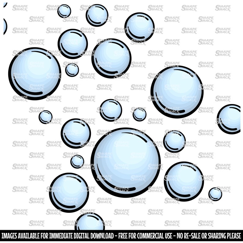 Bubbles | Fizzy Bubble Soda Cup Baubles Balls | Clipart Symbol ...