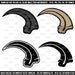 Raptor Claw | Jurassic Velociraptor Dinosaur | Clipart Symbol ...