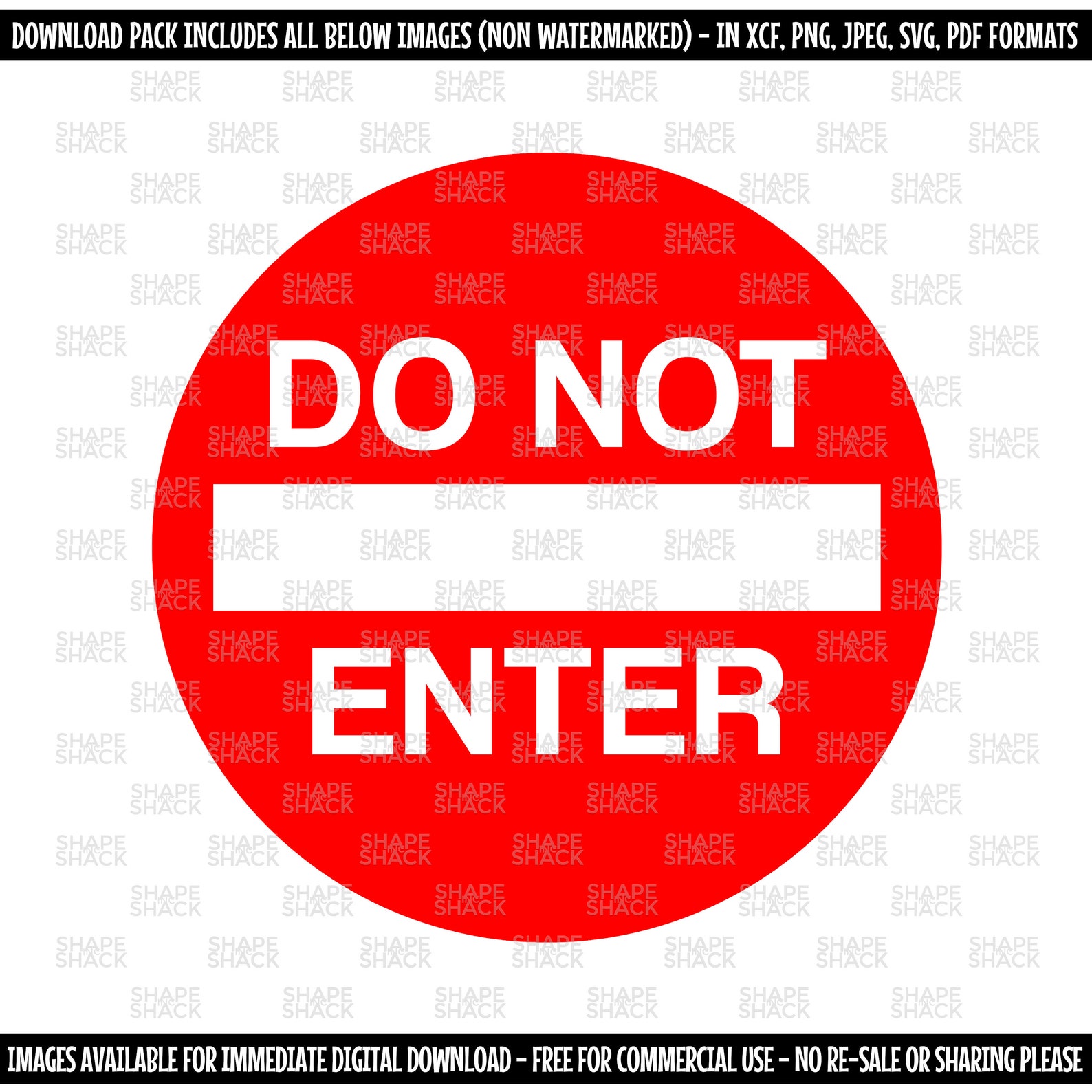 Do Not Enter Sign | No Entry Warning Boys Room Clipart Symbol ...