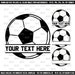 Soccer Ball Name Frame Split Banner Parent Player Coach Clipart ...