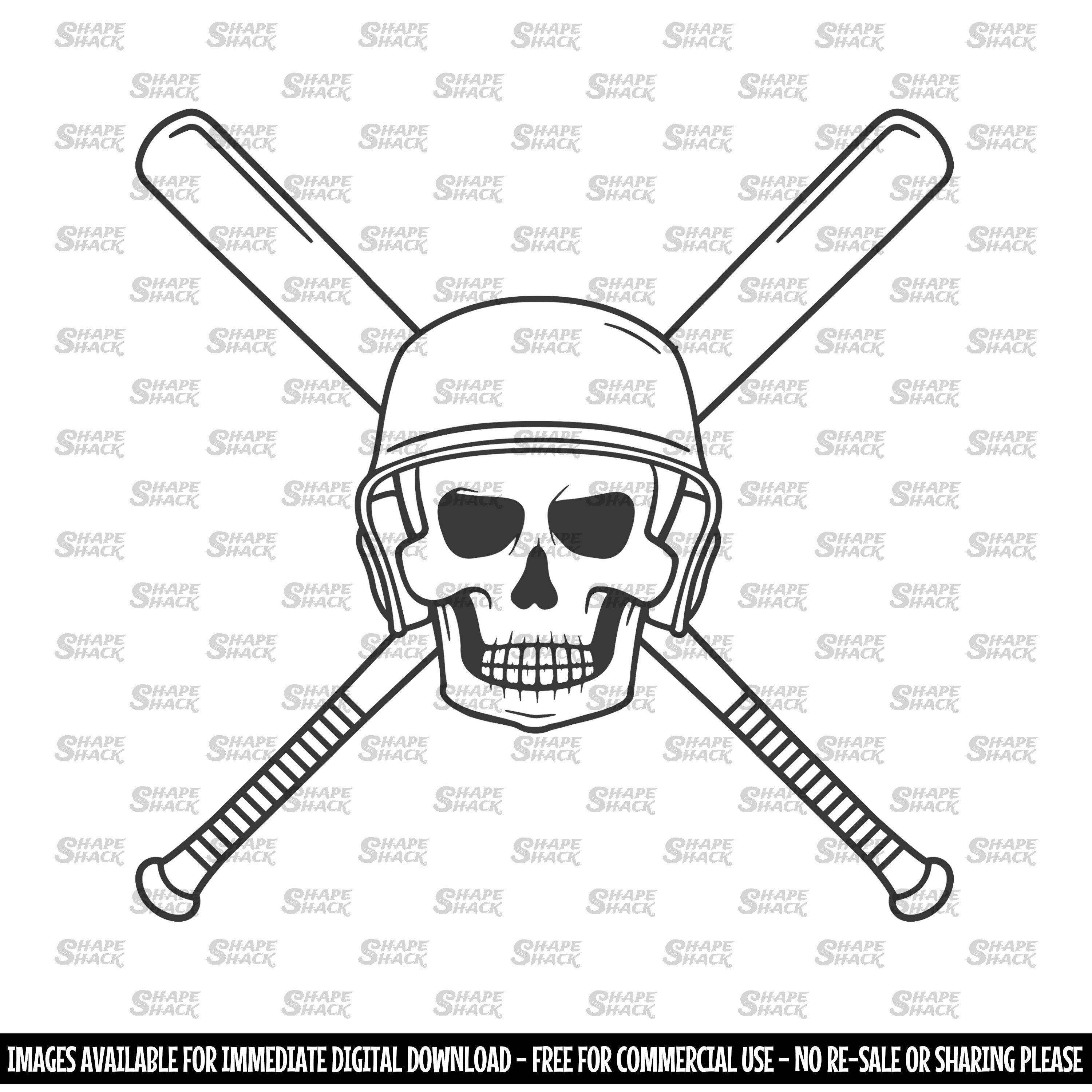 Metal Baseball Bat Clipart