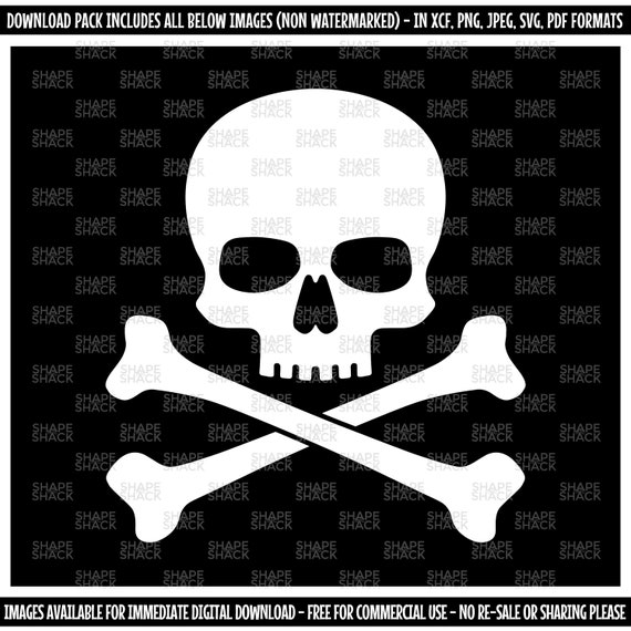 Semplice Clipart Del Teschio