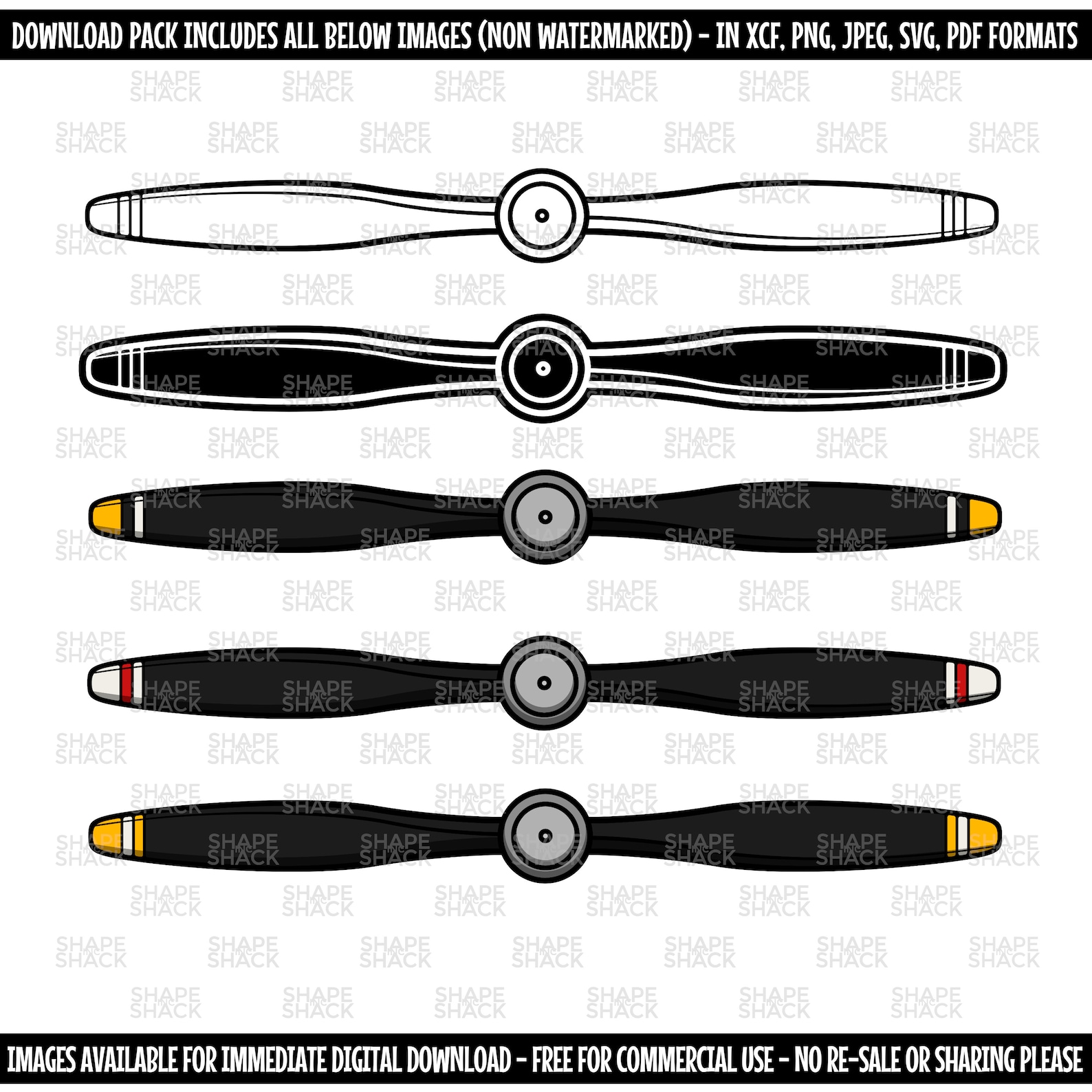 Plane Propeller | Airplane Aeroplane Vintage | Clipart Symbol ...