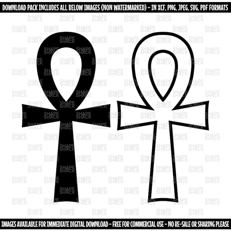 Ankh Svg Stencil - Etsy