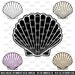 Scallop Shell. Cut Files for Cricut. Clipart Silhouette (png Jpg Svg ...