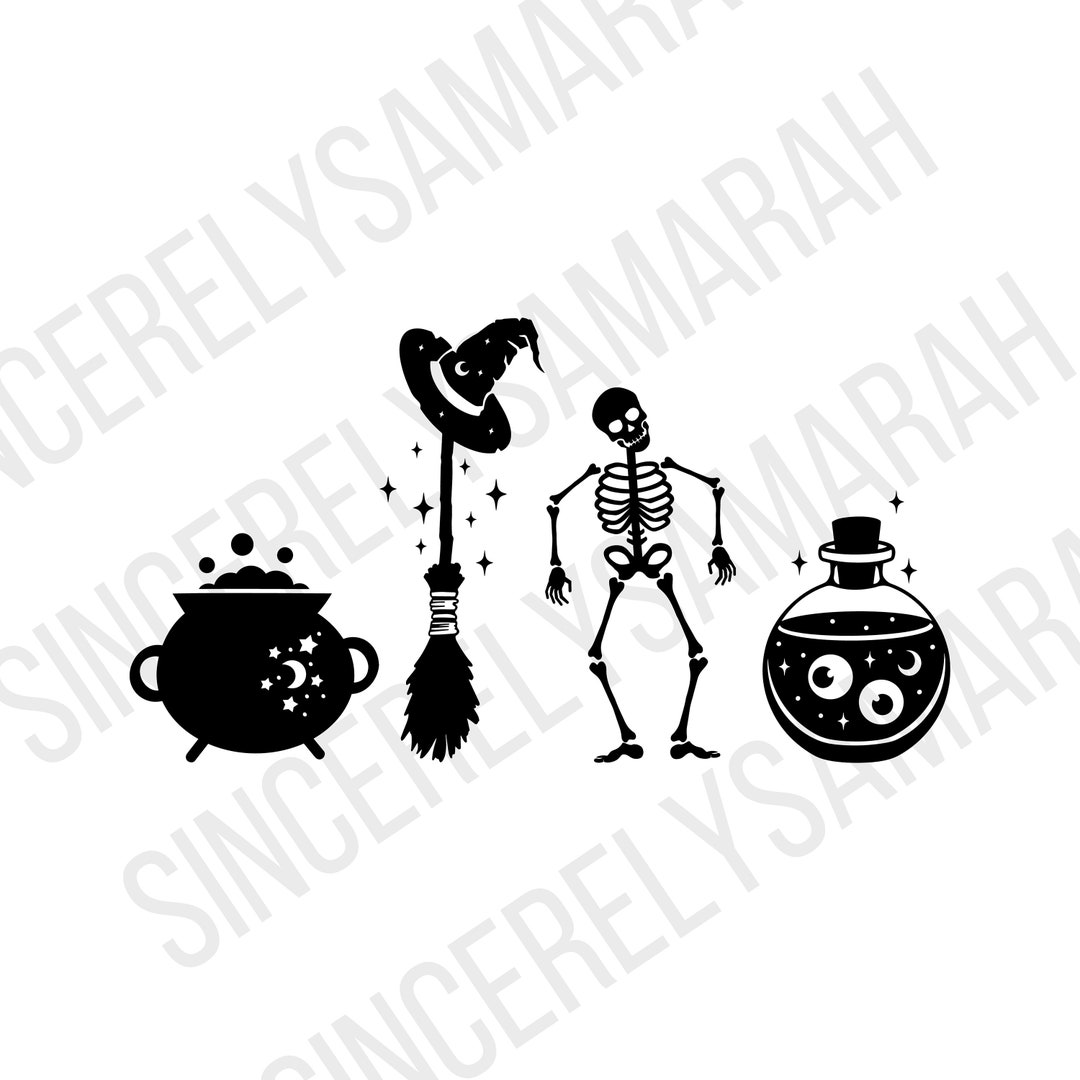 Witchy Season; Lets Get Witchy; Fall Design Svg; Halloween Svg; Spooky ...