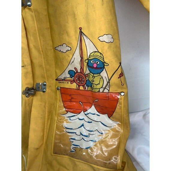Vintage Muppets Yellow Rain Coat - Gem