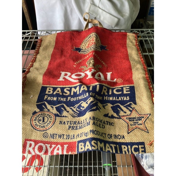 Basmati Rice Bag - Etsy