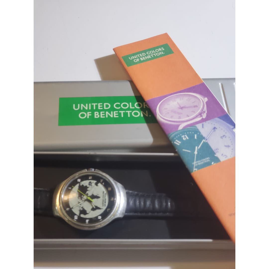 United Colors of Benetton Watch With Box - Etsy