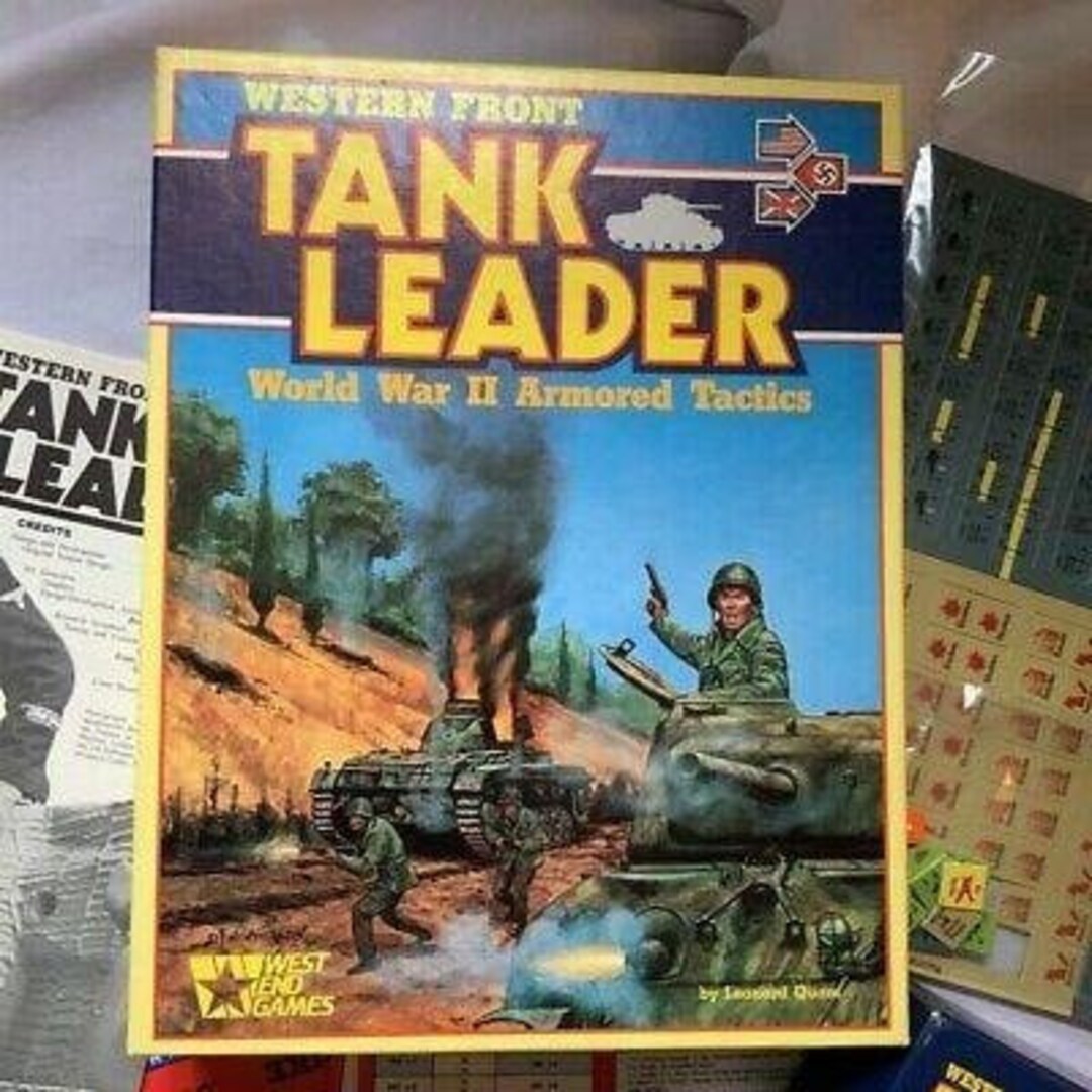 Tank Leader World War II Armored Tactics Board Game - Etsy