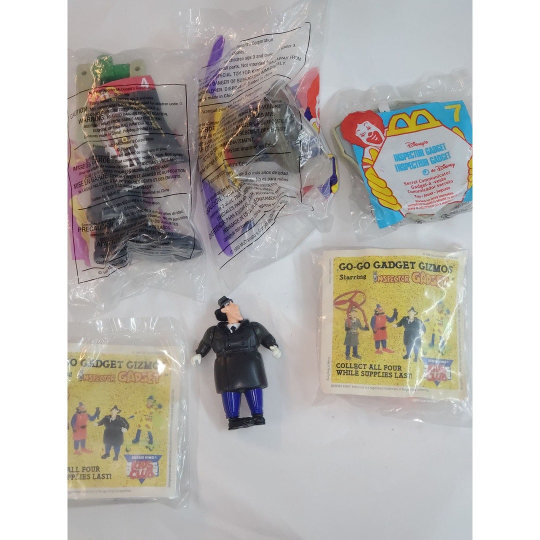 Happy Meal Toy Inspector Gadget 1999 New Etsy