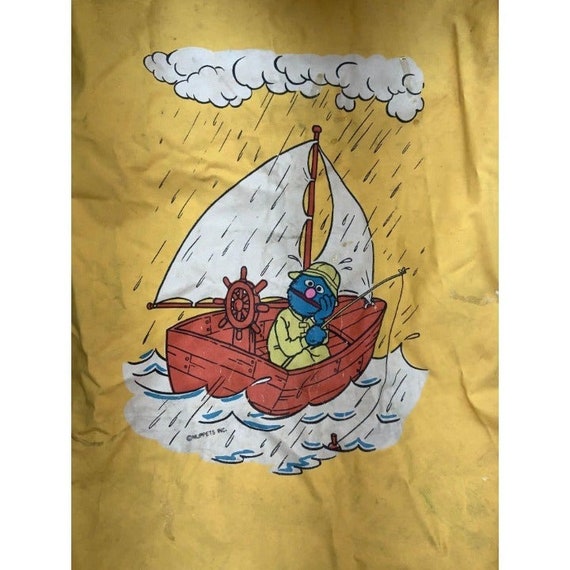 Vintage Muppets Yellow Rain Coat - Gem