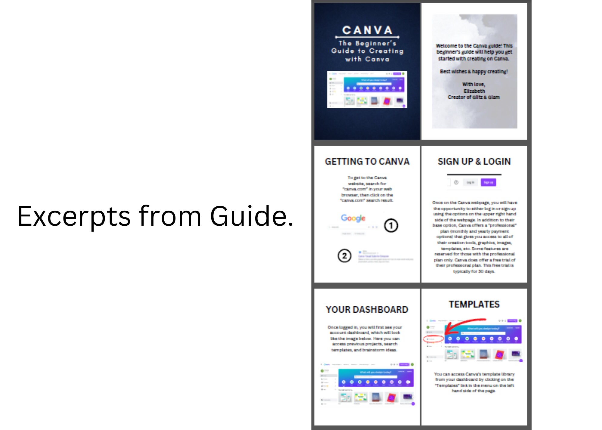 Canva How-to Guide for Beginners 17-page Downloadable E-book to Help ...